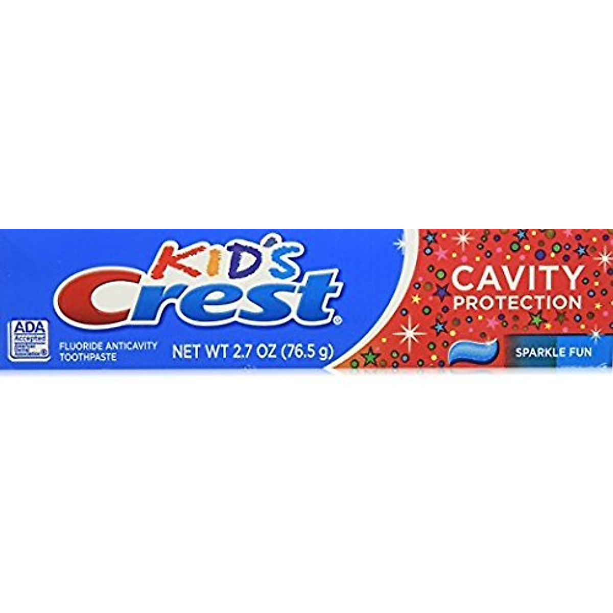 Kids Crest Toothpaste - Cavity Protection, 2.7 Oz,(pack of 6)