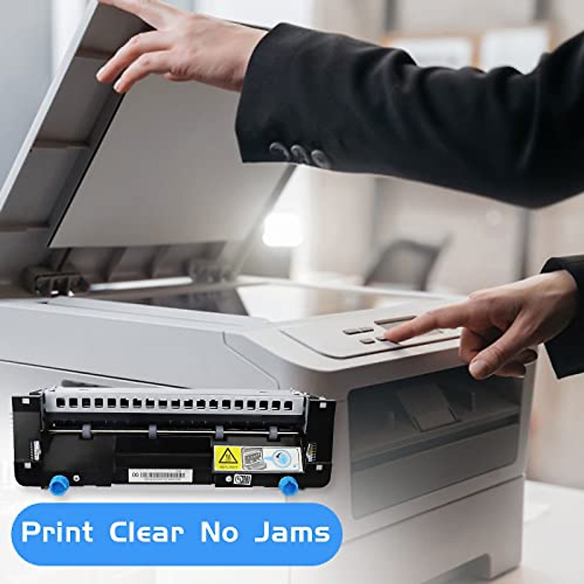 40X7743 Fuser Unit Compatible with Lexmark MS810 MS811 MS812 MX710 MX711 MX810 MX811 MX812 Laser Printers (110V, 200000 Page Yield)