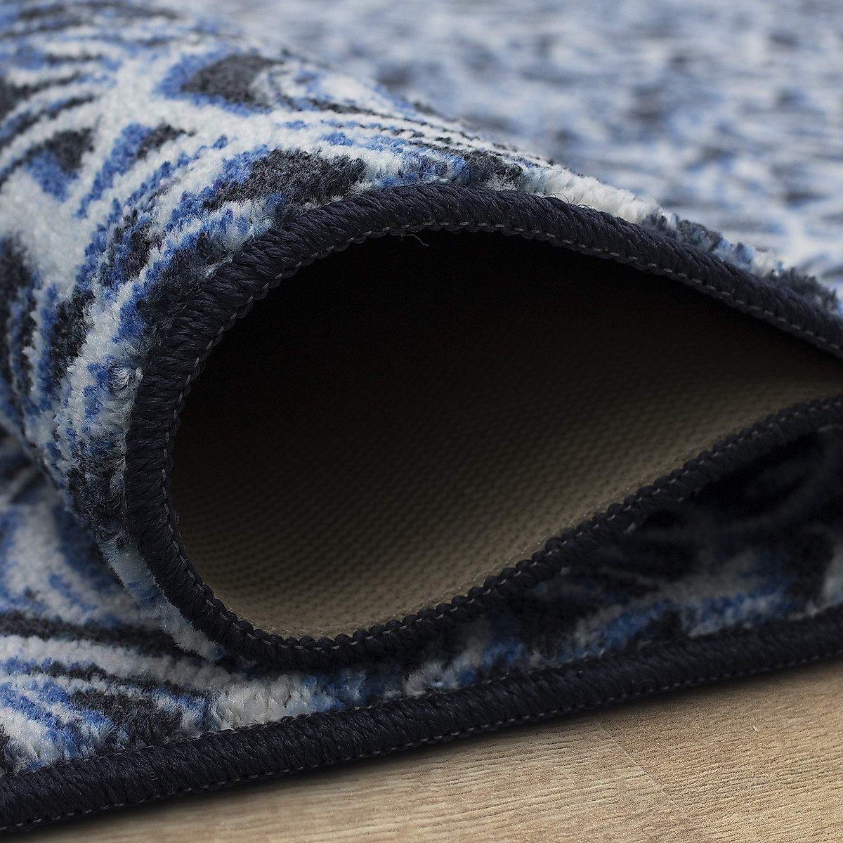 Mohawk Home Amstel Navy Area Rug, 5'x8',