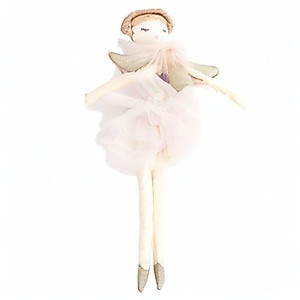 MON AMI Angel Stuffed Doll - 15", Soft Elegant Plush Doll for Little Girls, Use as Toy or Room Decor