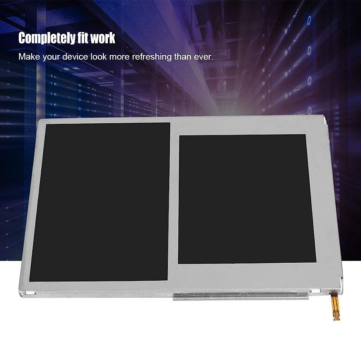 LCD Screen Display Replacement Part for 2DS Game Console with Screwdriver