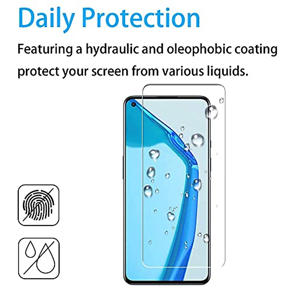 for Huawei Nova 8i Screen Protector Tempered Galss, KJYF [3 Pack] High Clear [9H Hardness] [Bubble Free] Screen Tempered Glass Protective Film for Huawei Nova 8i 6.67 Inch.