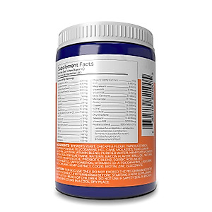 Innovet Pet Advanced Dog Multivitamin Supplements - Probiotics, Calcium, Hemp Seed Powder & Glucosamine for Dogs - Omega 3-6-9 Supplements - Vitamins Supplements for Dog Anxiety Relief – Bacon Flavor