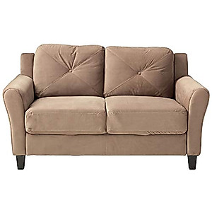 LifeStyle Solutions Loveseat Sofa, Brown
