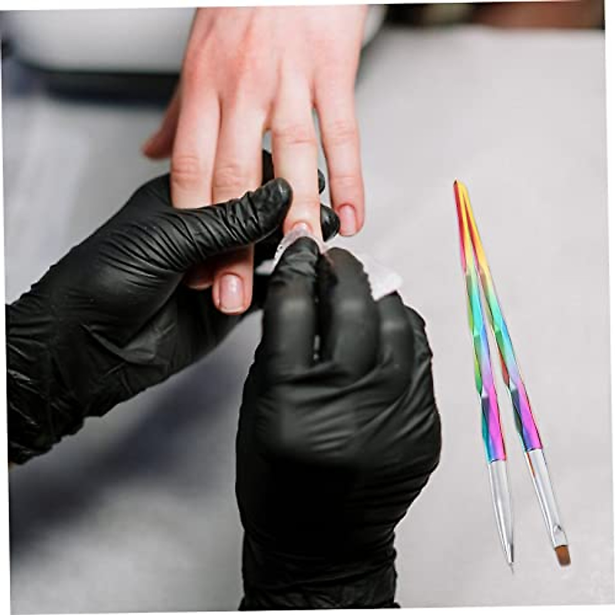 Polish Nail Brush 12Pcs nail art brush de uñas acrilicas nail brush acrylic manicure supplies Nail Painting Brushes nail painting brush pen cuticle nail cleaning brush Nail Pen