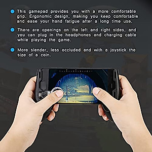 Universal Mobile Gamepad Holder 3 in 1 Portable Smartphone Gamepad Controller Mini Joystick Game Handle Grip Controller for 4.5inch to 6.5inch Mobile Phone