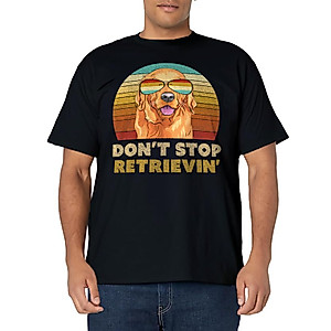 Don't Stop Retrieving Shirt. Retro Golden Retriever TShirt