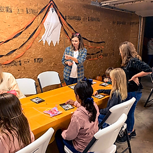 Funnlot Halloween Bingo for Kids Halloween Bingo Cards for Kids Halloween Games for Party 24 Players Halloween Party Card Games for Party School Classroom Family Activities