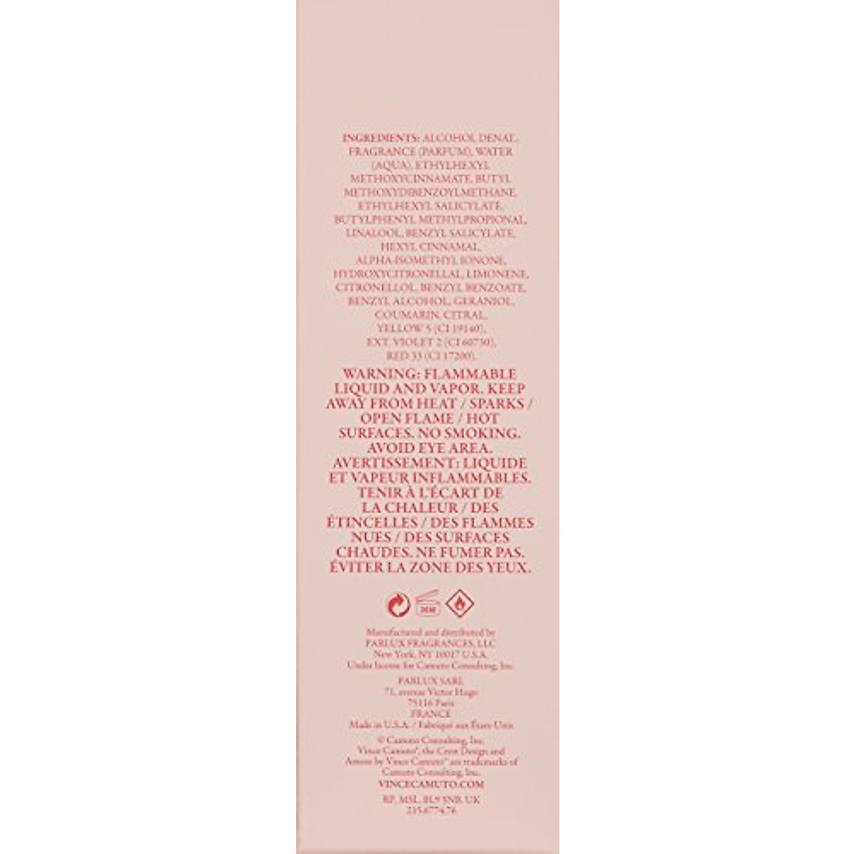 Vince Camuto Amore Eau de Parfum Rollerball for Women, 0.2 Fl Oz