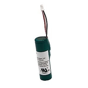 Gikysuiz 3.6V/2480mAh Replacement Battery 300-10342 for Honeywell PROSIXC2W Hardwired-to-SiX Wireless Converter