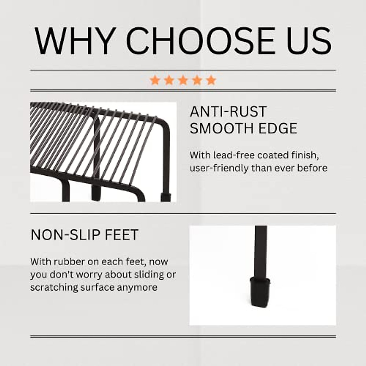 WIRESPIRIT - Expandable Shelf Organizer (3 Pieces) for Countertop, Cupboard, Cabinet, Pantry - Adjustable Kitchen Organization Shelf Rack - Bronze