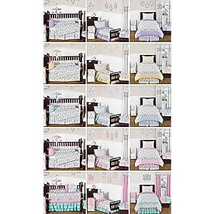 Gray and White Damask Fabric Memory/Memo Photo Bulletin Board