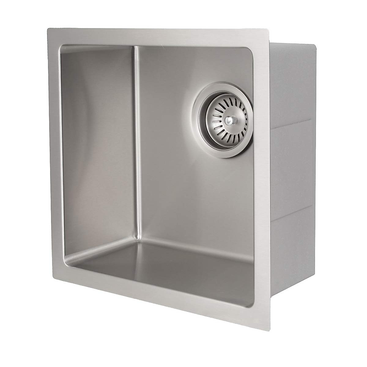 ZLINE 15" Boreal Undermount Single Bowl Bar Kitchen Sink in Stainless Steel (SUS-15)