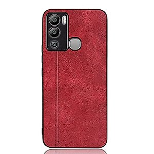 Phone Case for Infinix Hot 12i, Case for Infinix Hot 12i Cow-Like PU Leather Style Protector Cover, Non-Slip Shockproof Cover for Infinix Hot 12i Case