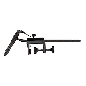 Serlium Fishing Vise, Fly Tying Vise Iron Rotation Fly Lure Tackle DIY Tool with Adjustable Clamp Tackle Fishing Accessory