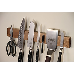 Mercer Culinary Magnetic Bar, 18 x 2-3/8 x 3/4, Acacia