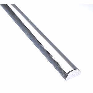 1/2" Wide by 1/4" High - Clear Acrylic Frameless Shower Threshold - 35 in long