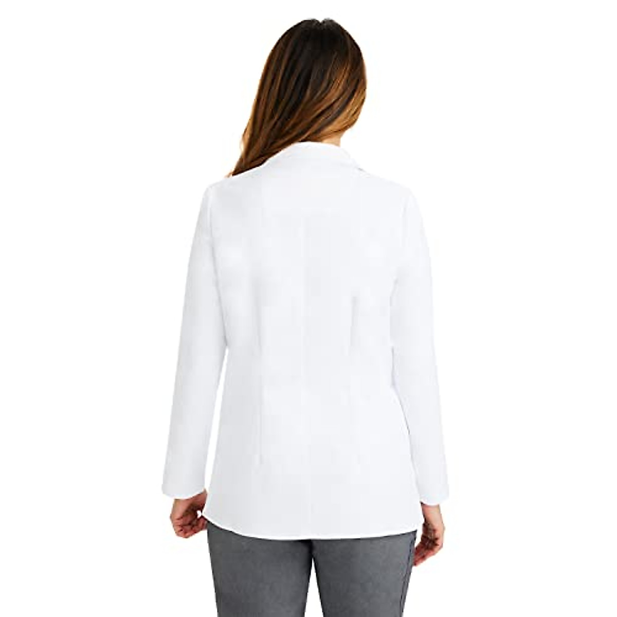 Healing Hands White Lab Coat 5 Pocket 5160 Flo Full Sleeve Women's Consult Lab Coat The White Coat Minimalist Collection White XS