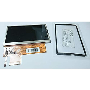 TOTALCONSOLE LCD Screen Replacement for PSP 1000 1001 Series w/Backlight & Cushion Gasket Sony OEM Original, Silver (TC-95222)