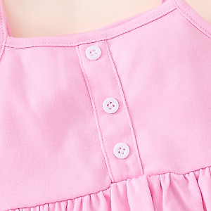 Toddler Baby Girls' Clothing Sets Leopard Valentine's Day Summer Outfits Pink Top Girl Cheetah Heart Print Short Animal Vacation Clothes 3T (682)