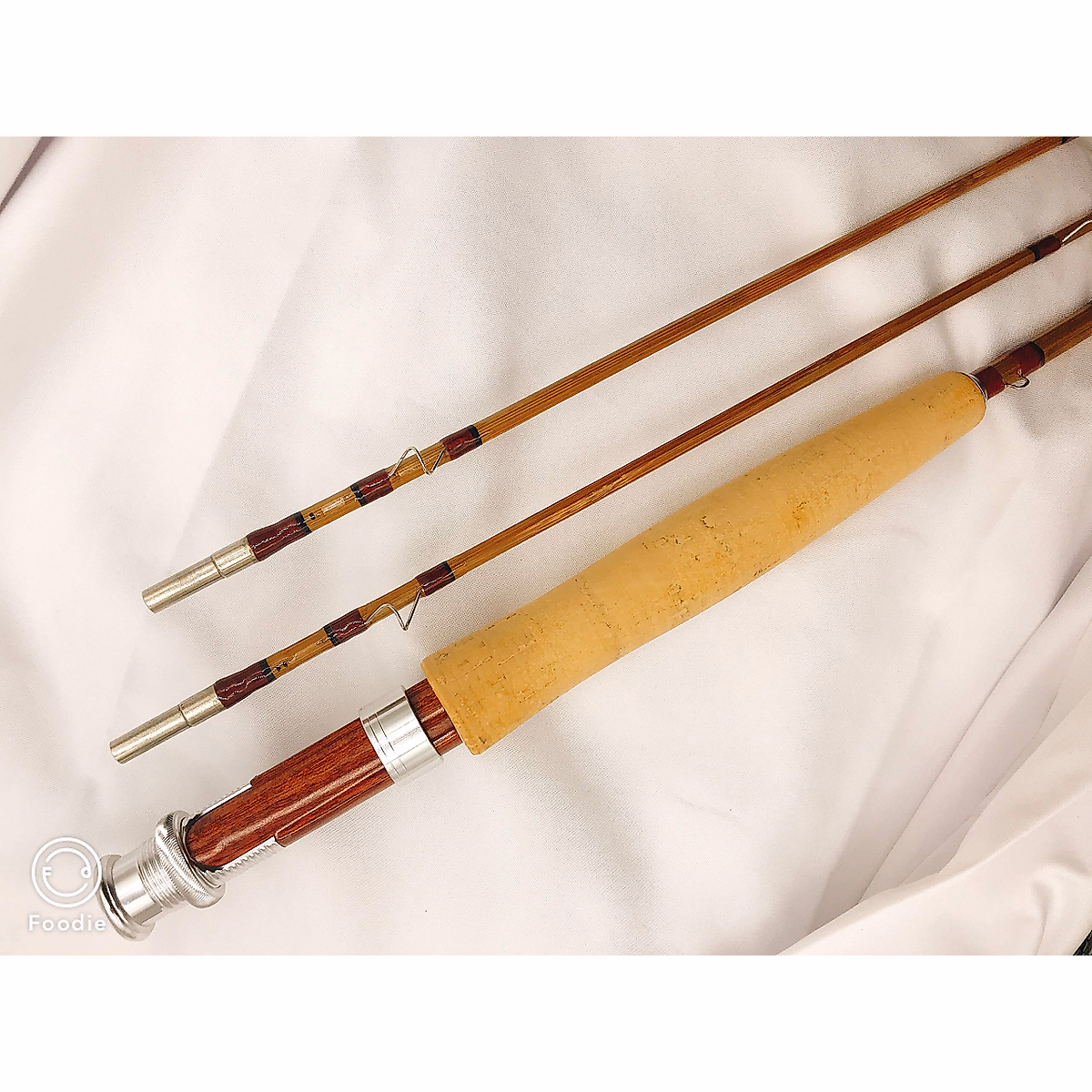 Bamboo Fly Rod 7'0" for #4 Line Wt,2 Piece with 2 Tips.