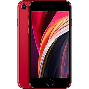 Apple iPhone SE, 64GB, Red - Fully Unlocked (Renewed Premium)