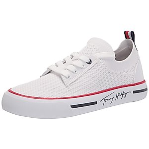 Tommy Hilfiger Women's Twgessie Sneaker, White137, 9