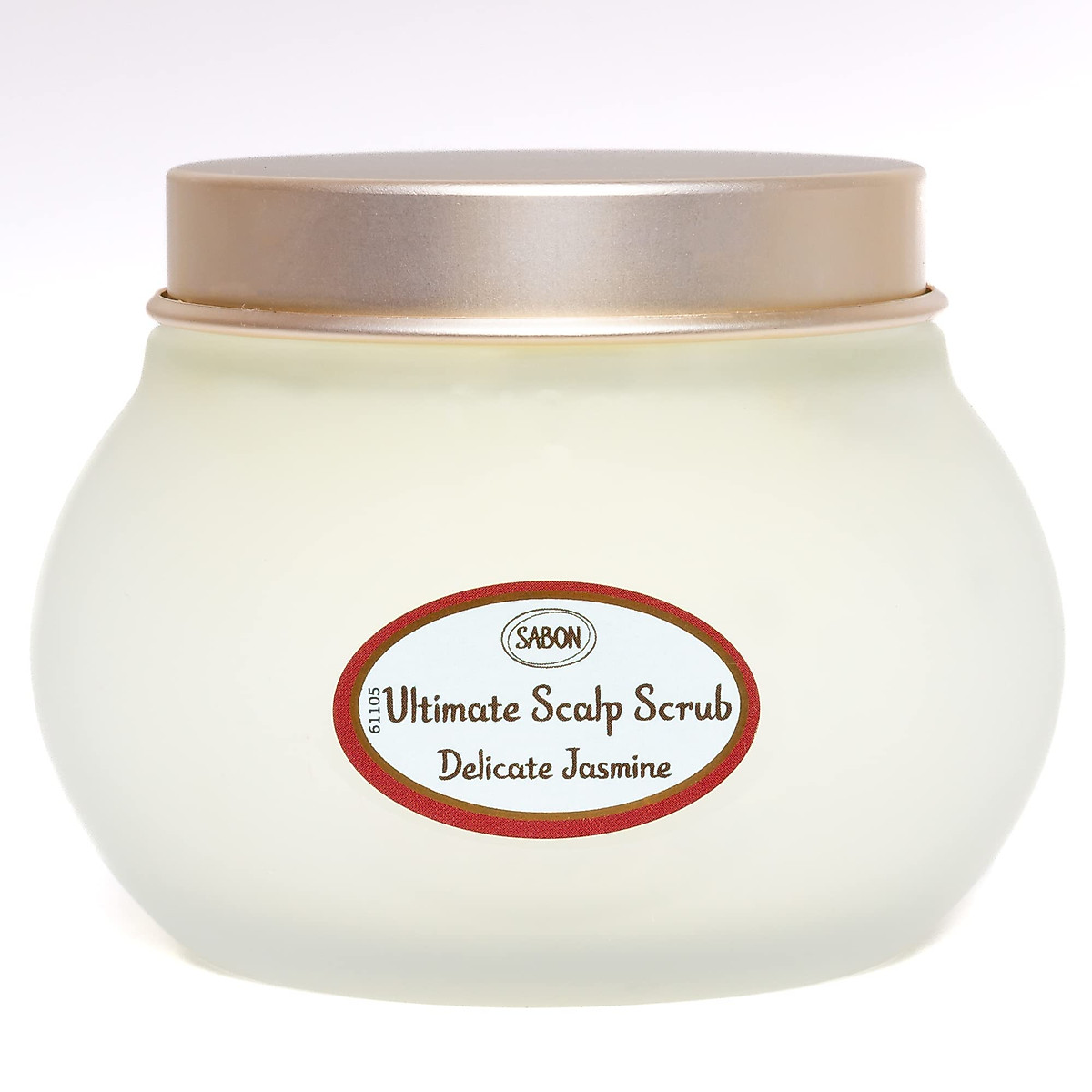 Sabon Ultimate Scalp Scrub — Delicate Jasmine | Dead Sea Salt Scrub for Healthy Hair | Bergamot, Ylang, Rose | Exfoliate Scalp & Nourish Hair | 10.6 Oz