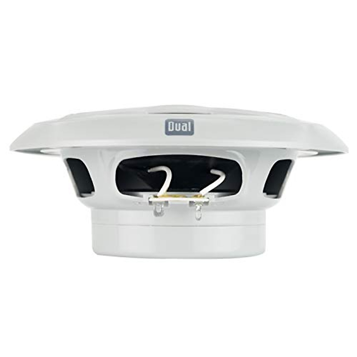 Dual Electronics WCPSX422BT Marine Stereo LCD Single DIN | Marine Radio with Built-in Bluetooth | SiriusXM SXV300 Tuner | Two 6.5-inch Dual Cone Marine Speakers and Marine Antenna