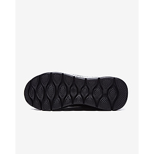 Skechers Men's Gowalk Flex-Athletic Workout Walking Shoes with Air Cooled Foam Sneakers, Black 1, 12.5
