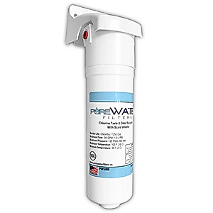 Water Filter Kit Compatible with Keurig B150, K150, B155, K155, K2500, K3000, B3000, B3000SE, K3500, K4000 (Filter, Housing Head, Mounting Bracket with Screws) by PureWater Filters