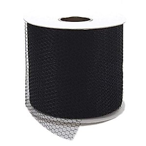 Falk Net Mesh Spool 3" Wide 40 yd, Black