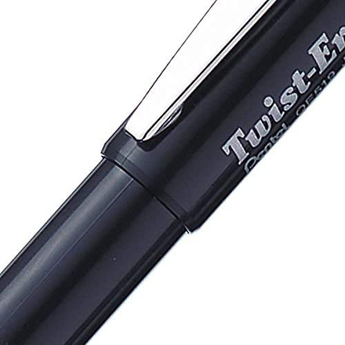 Mechanical Pencil, Pentel Twist Erase .7 MM, Twist-Erase III Automatic, 3 Pack, Black Barrels, Best Professional Pencils for School, Office & Home for Women & Men (QE517BP3)