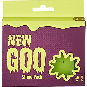 Mattel Games New Goo 2-Pack Slime Refill for Interrogation Trivia Game with 10 oz. of Green Slime