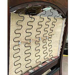 Zig Zag Furniture and Auto Upholstery oil-tempered Springs – 12 gauge 10’ length roll - made in the USA