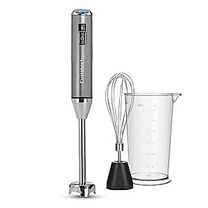 Cuisinart EVOLUTIONX™ RHB-100C Cordless Rechargeable Hand Blender, silver
