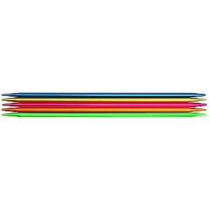 Addi FlipStix Double Pointed Knitting Needles 6-inch (15cm) - Set of 5; US Size 4 (3.5mm)