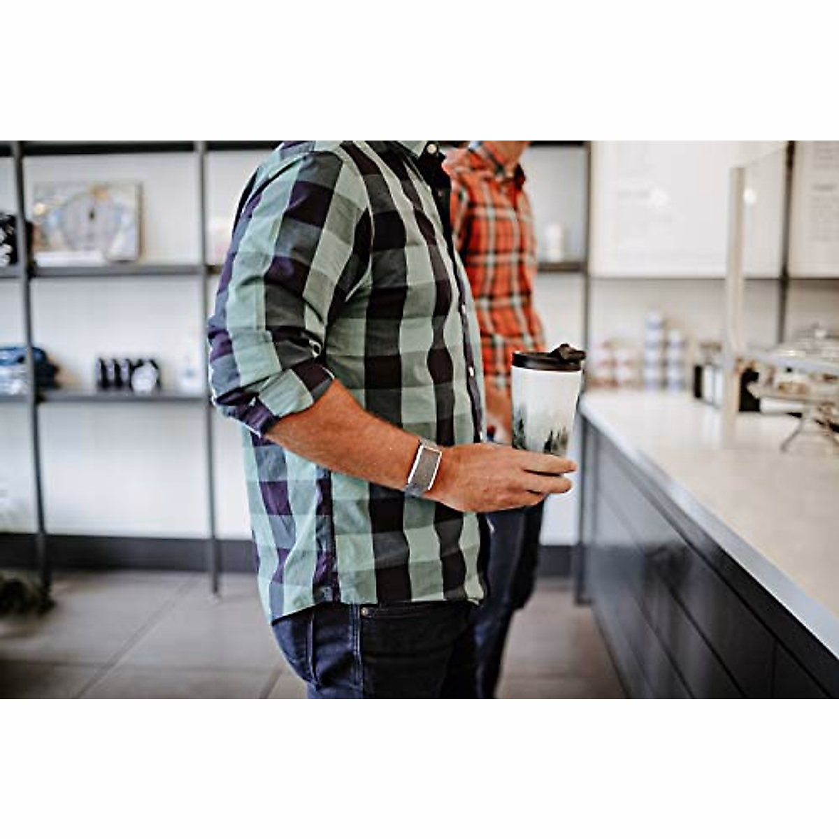 Simple Modern Tumbler Flip Lid | Reusable Replacement ONLY Fits Simple Modern, S|M | Stainless Steel Classic, Journey, Scout Travel Coffee Mug Water Bottle | Classic Collection | Midnight Black