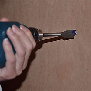 hwangli 6-40mm Flat Wood Drill Bits Carbon Steel Spade Hex Shank Cutter Carpenter Tool 18mm