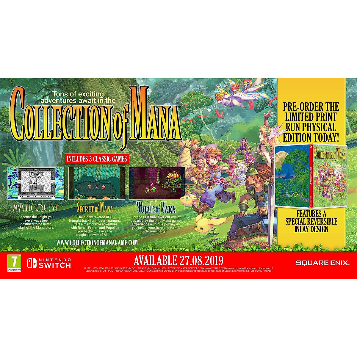 Collection Of Mana Nintendo Switch Game