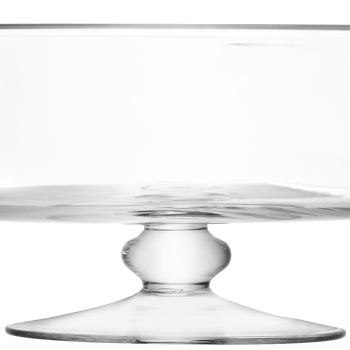 LSA International Serve Dessert Comport, 12.25", Clear