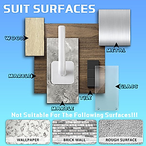 Hat Rack for Wall Organizer (4-Pack), Racks Baseball Caps, Adhesive Hooks Wall, No Drilling Hangers Closet Cowboy Holder Display, Sticky Storage Caps