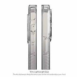 ZAGG Gear4 Crystal Palace Phone Case, D30 Drop Protection (13ft/4m), Sleek & Transparent Samsung Galaxy S23 Ultra Case, Anti-Fingerprint & Anti-Yellowing Properties, Supports Wireless Charging