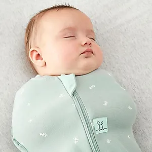 ergoPouch 0.2 TOG Cocoon Baby Sleep Sack 6-12 Months, Swaddle Sleeping Bag, Temperature Control Wearable Blanket (Sage)