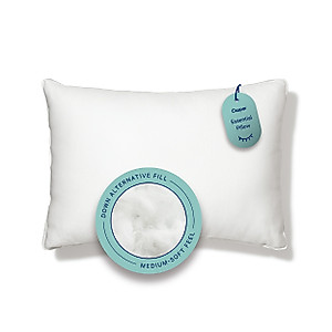 Casper Sleep Essential Pillow for Sleeping, Standard, White