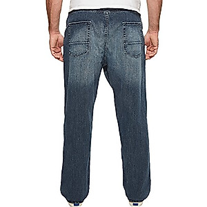 Nautica Men's Size Big and Tall Relaxed Fit Jean, Gulf Stream Wash, 58W x 32L