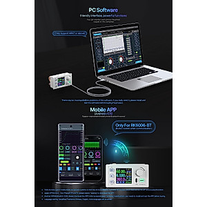 RK6006 60V 6A Adjustable DC-DC Buck Converter | 4-Digit Display | Bench Power Supply for Communication & Voltage Regulation