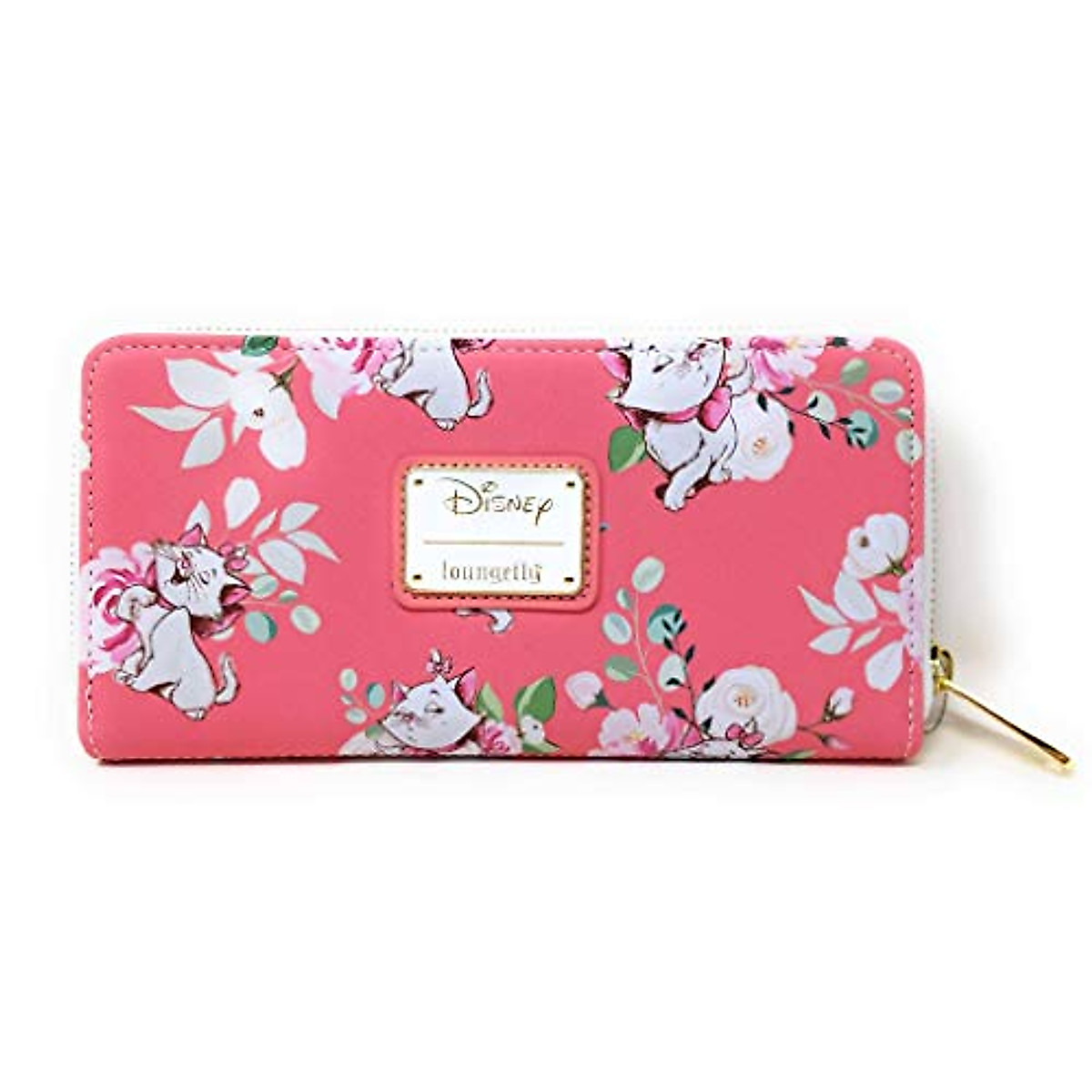Loungefly X Disney The Aristocats Marie Pink Floral AOP Faux Leather Wallet