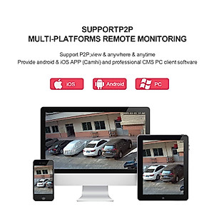 EVERSECU Wireless Solar Powered 2.4Ghz WiFi PTZ Security Camera with Rechargeable Battery Outdoor Home Surveillance, 2-Way Audio, Wire-Free Support Cloud/Local SD Storage, Outdoor Weatherproof