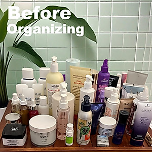 TIEYIPIN Farmhouse Decor Small Metal Wire Storage Organizer Basket Bins - Black (Set of 3)